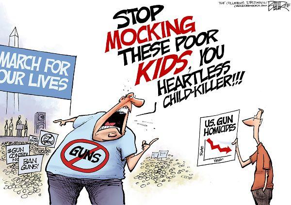 gun homicide cartoon – American Intelligence Media