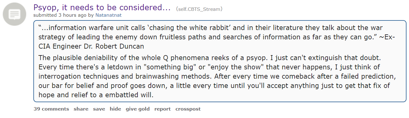 Q psyop – American Intelligence Media