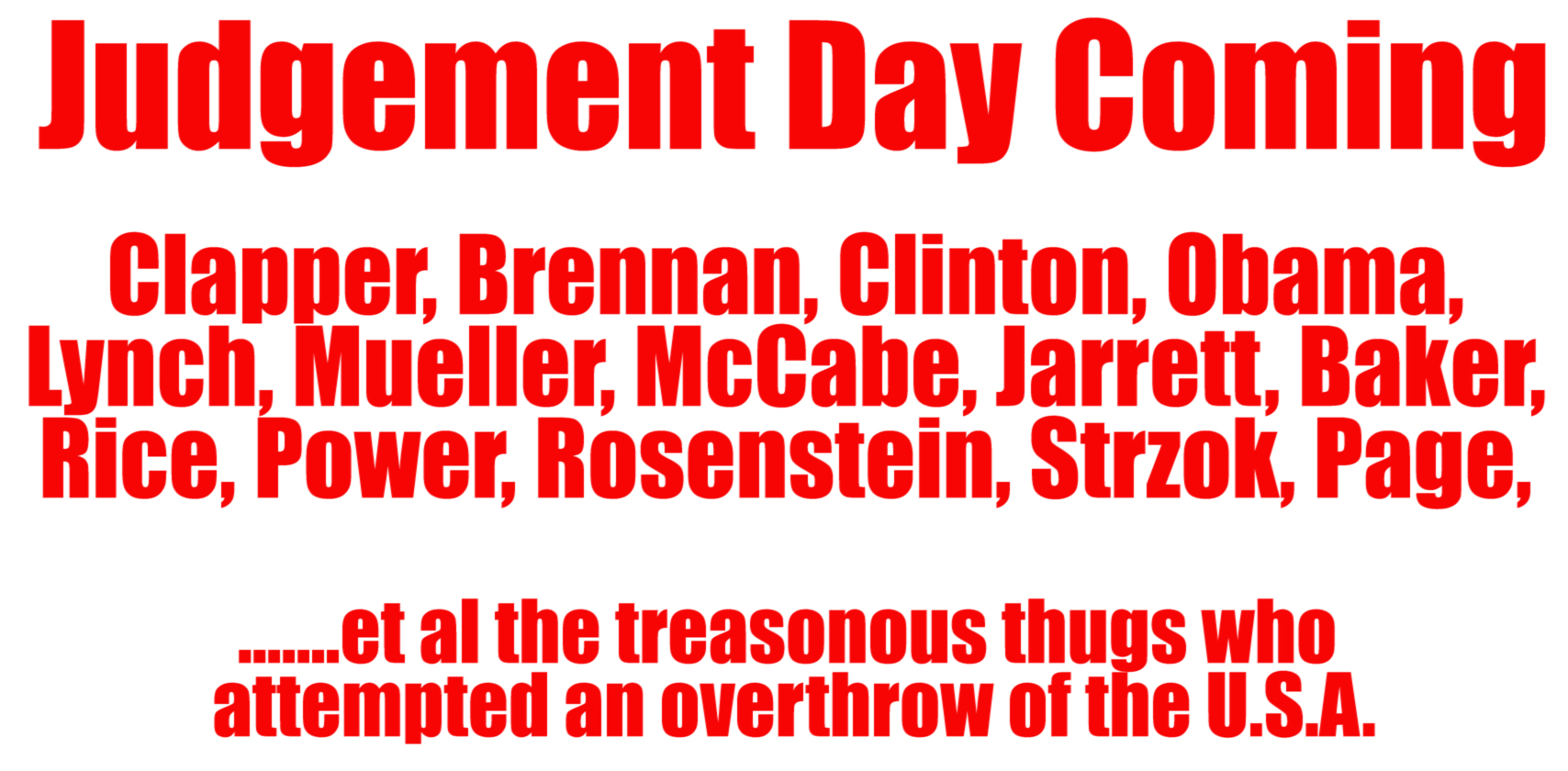 Judgement day 2 – American Intelligence Media