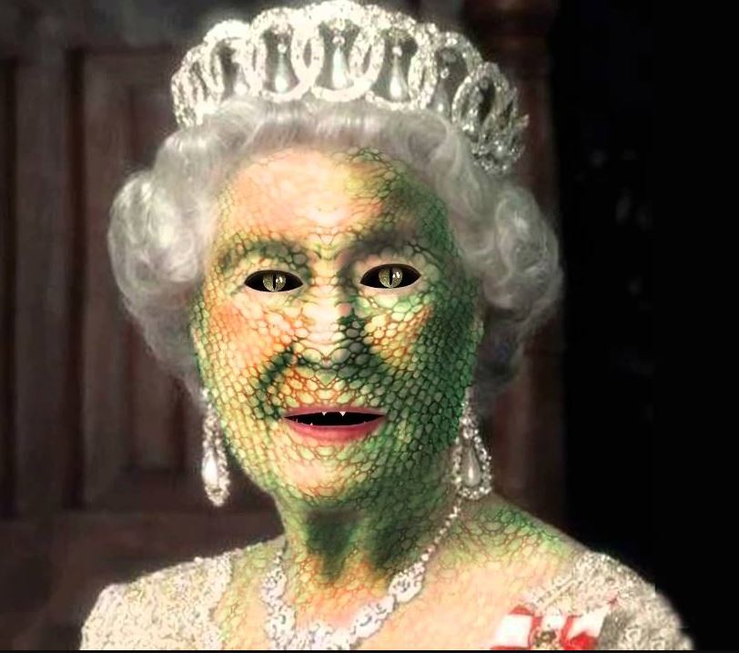 Queen Elizabeth as a lizard – American Intelligence Media