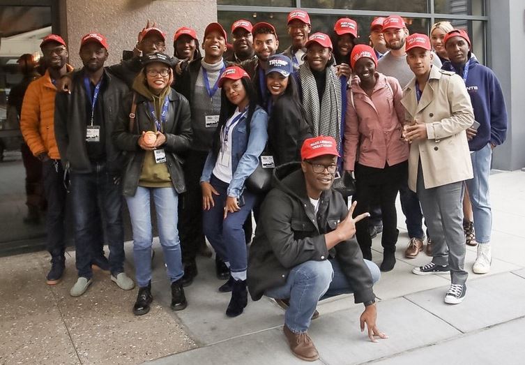 Group MAGA hats – American Intelligence Media
