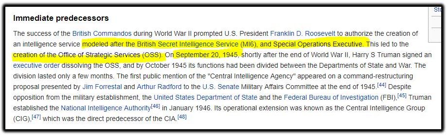 immediate predecessors – American Intelligence Media