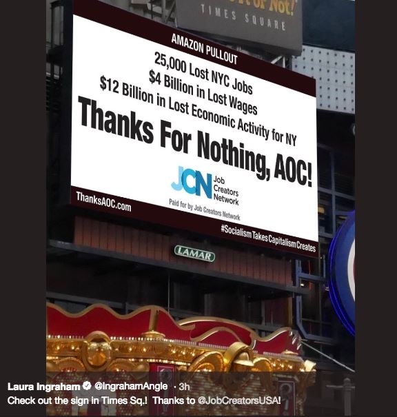 amazon billboard – American Intelligence Media