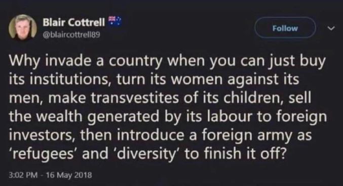 blair cottrell tweet – American Intelligence Media